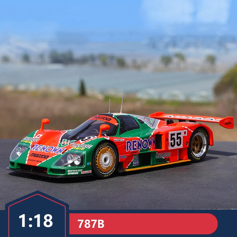 1:18 IXO Mazda 787B 55 #1991 Le Mans 24h rally carro simulação liga ...