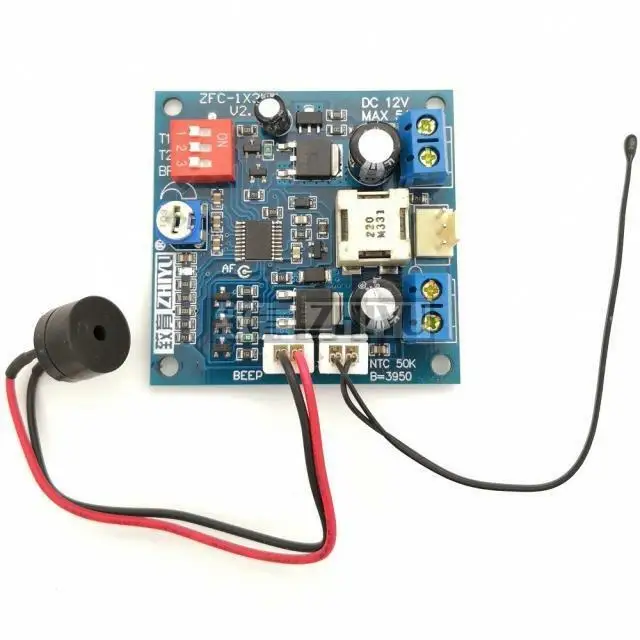 DC 12V PWM PC CPU Fan Temperature Control FAN Speed Controller computer ...