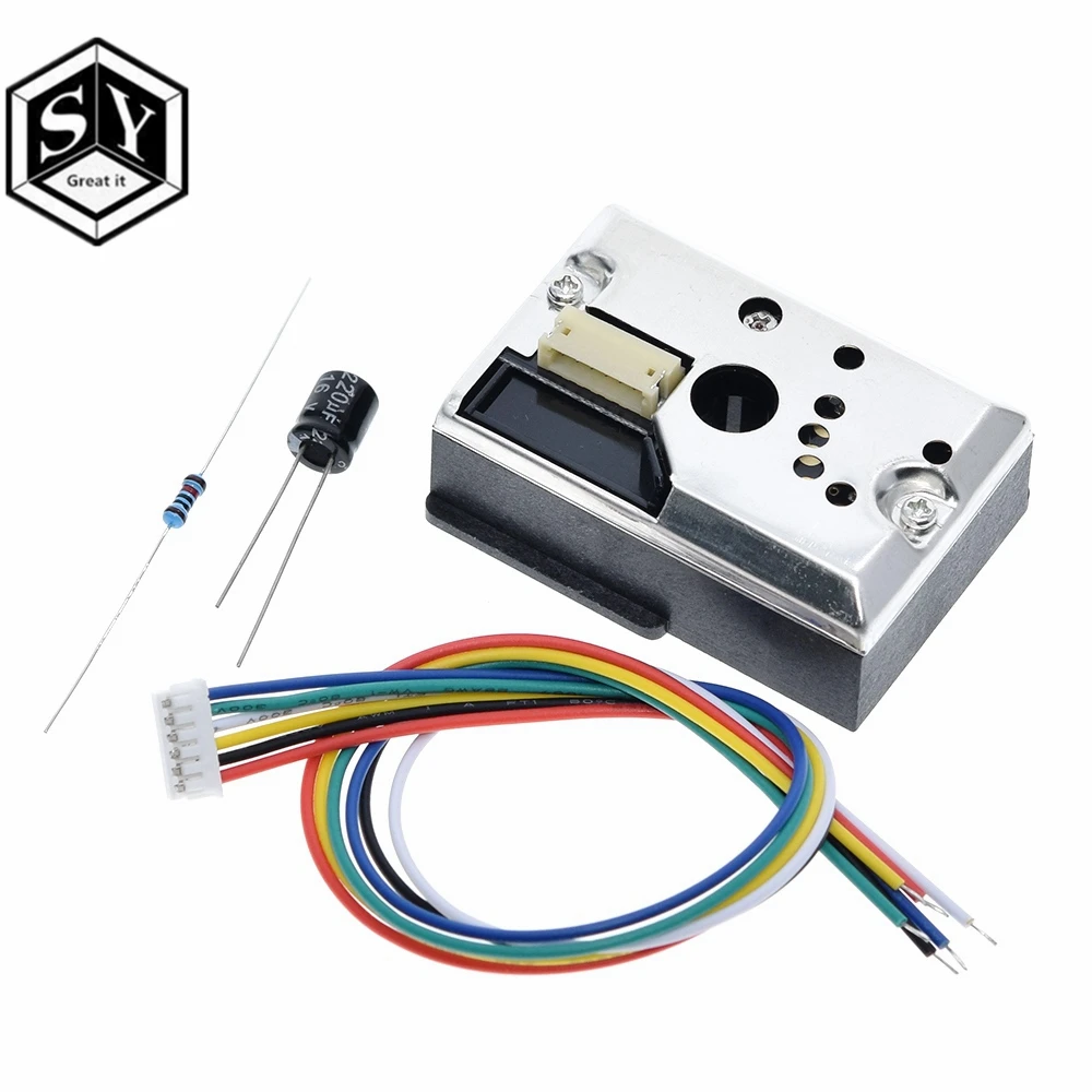 1PCS-GP2Y1014AU0F-Compact-Optical-Dust-Sensor-Compatible-GP2Y1010AU0F ...