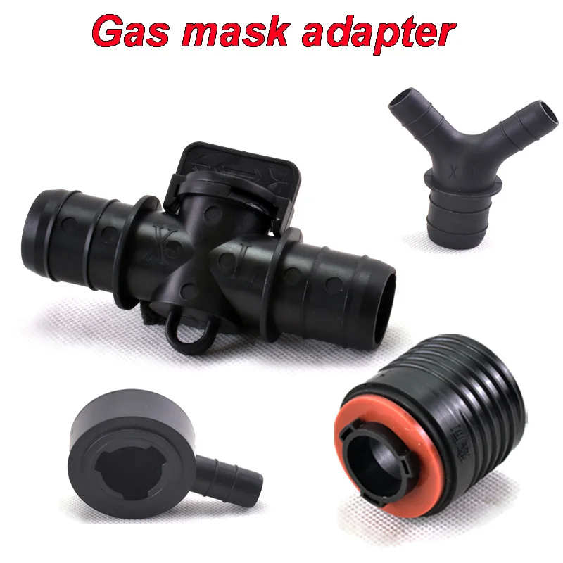 Practical-Respirator-gas-mask-adapter-Compact-design-Improve-the ...