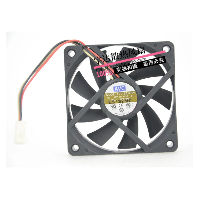 original F7015B12HN DC12V 0.3A 7 cm 7015 server CPU cooling fan ...