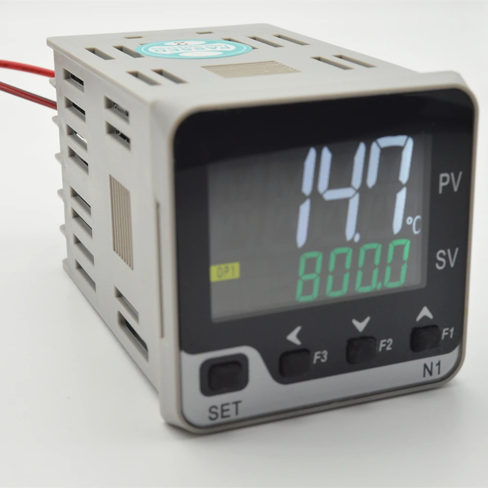 48x48mm TC/RTD Input LCD Intelligent Digital PID Temperature Controller SSR Relay 4 20mA 0 10V ...