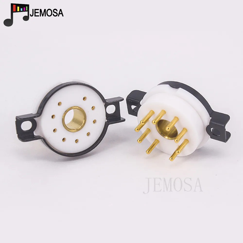 9PIN-Tube-Socket-Valve-Base-EIZZ-High-end-Magnoval-PTFE-For-WE34-WE429 ...