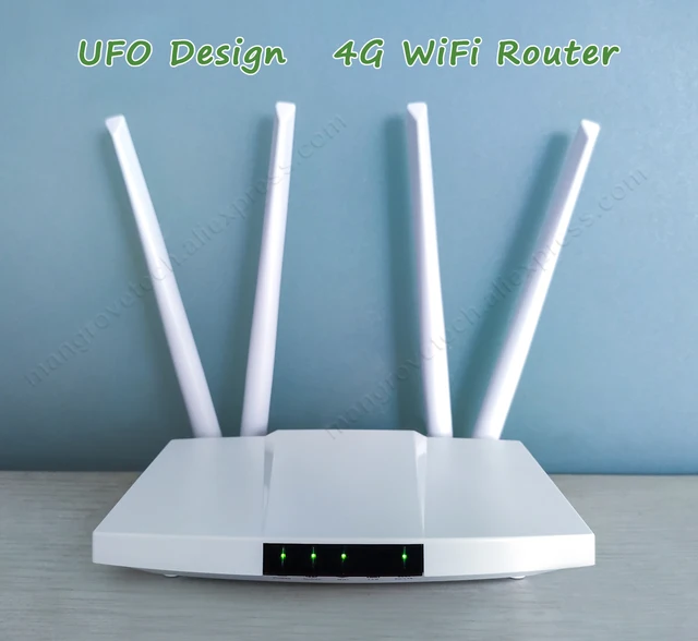 LC112 4G router wifi SIM card Hotspot 4G CPE antenna 32 customers RJ45 ...