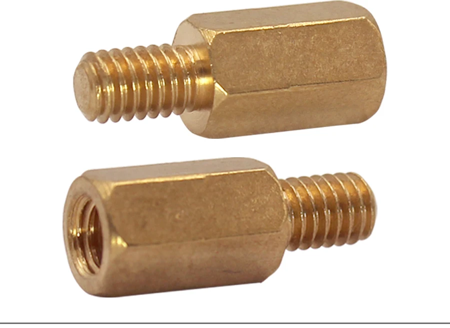 VIS,M3-Thread 4 mm-30 mm--Vis'espacement hexagonal en laiton, vis M3 ...