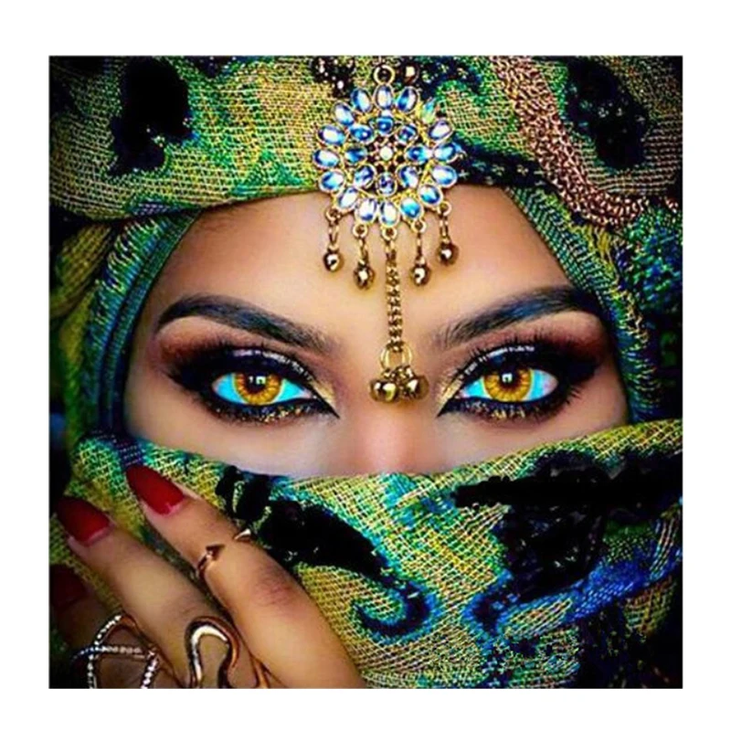 Arabic Eyes Veil
