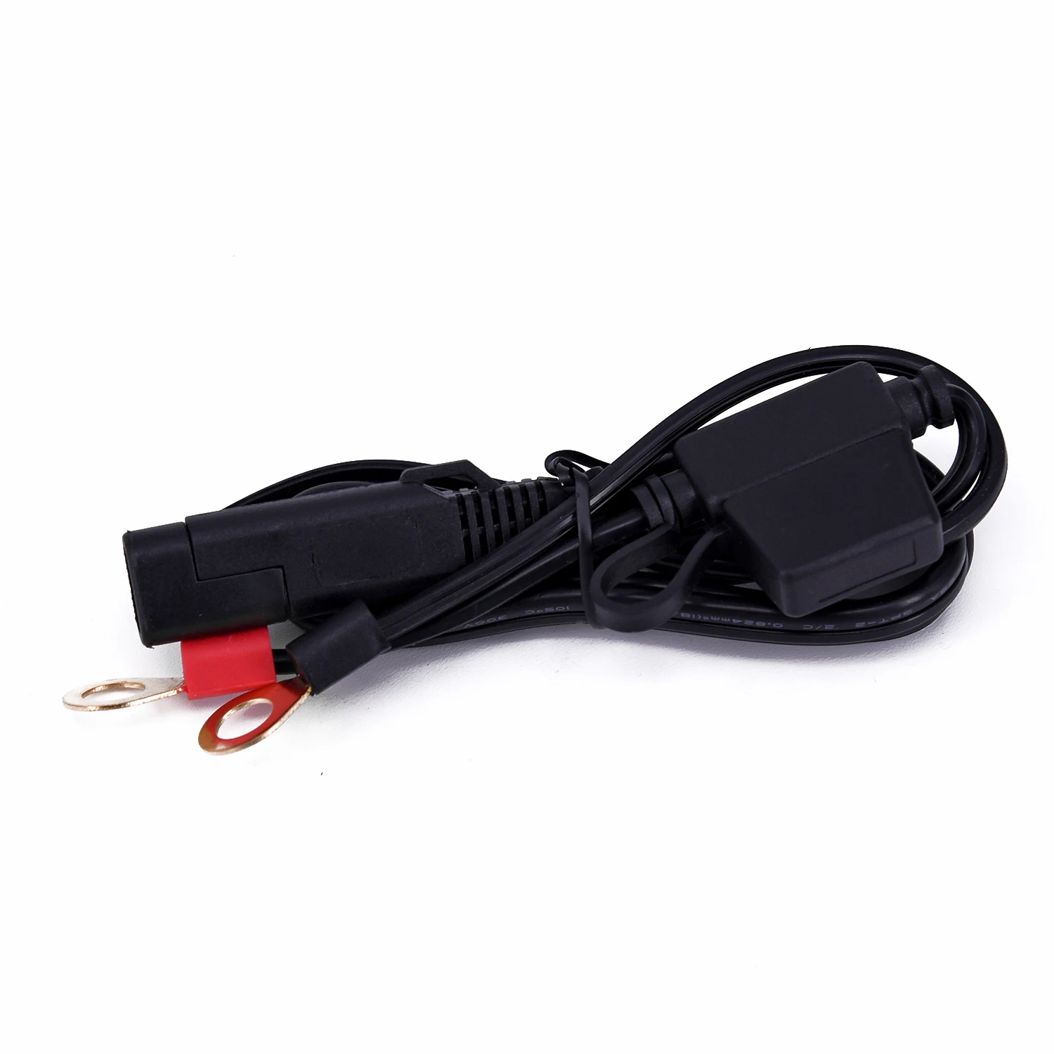 Motorcycle Battery Terminal Ring Connector Harness 12 Volt Charger ...