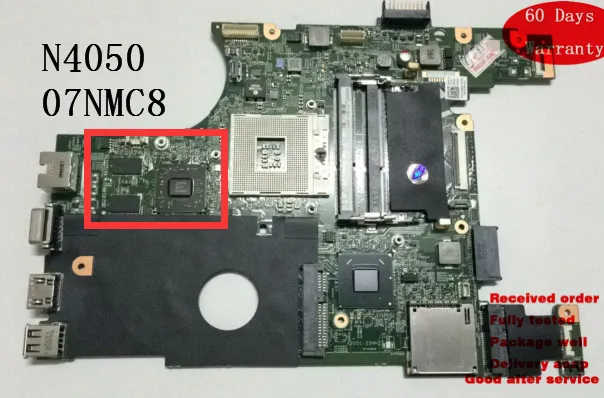 Mother board For Dell Inspiron 14 N4050 Socket BGA1023 Laptop ...
