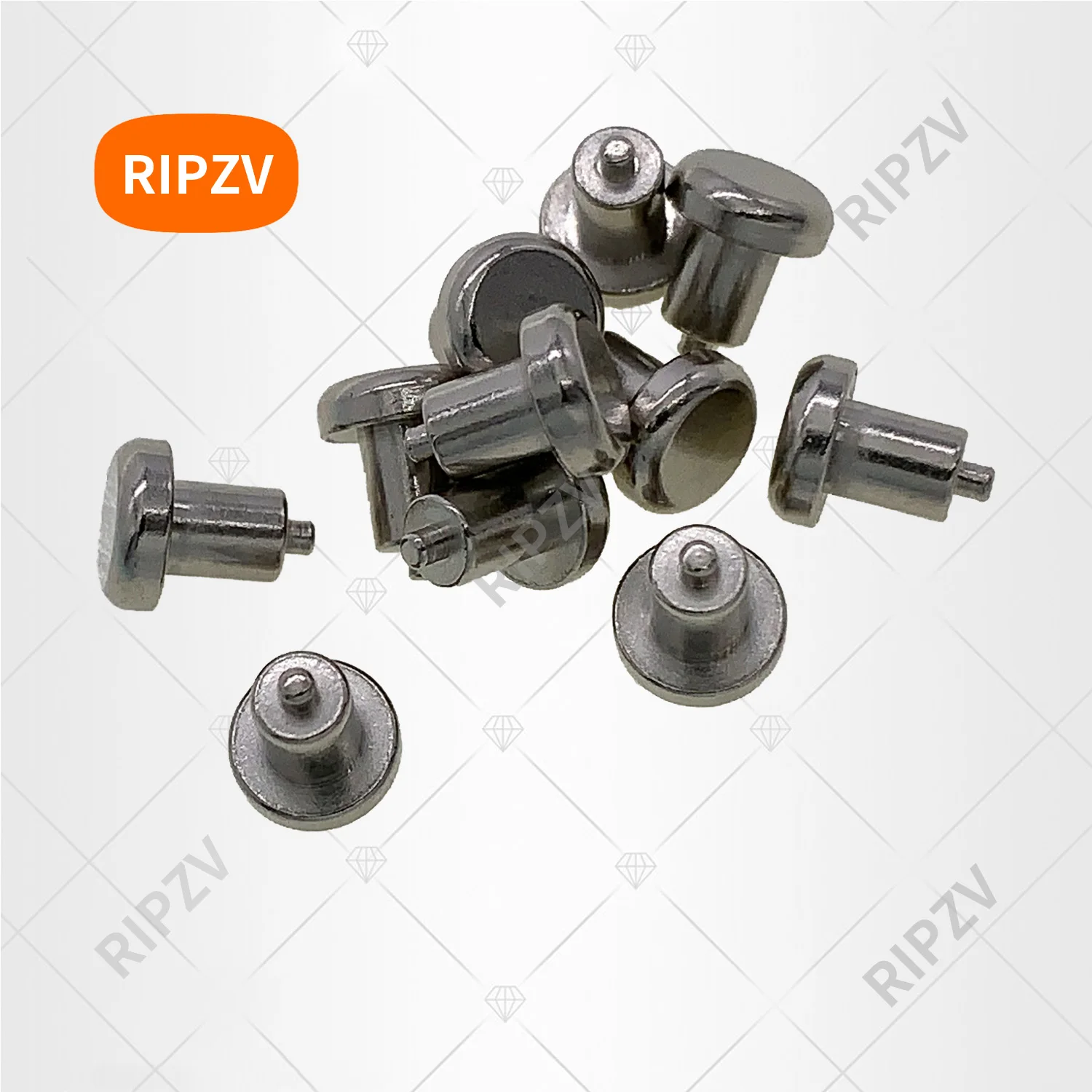 10pcs-Contact-solid-conductive-copper-column-spring-pin-female-seat ...