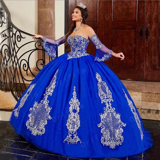 Royal Blue Masquerade Dress