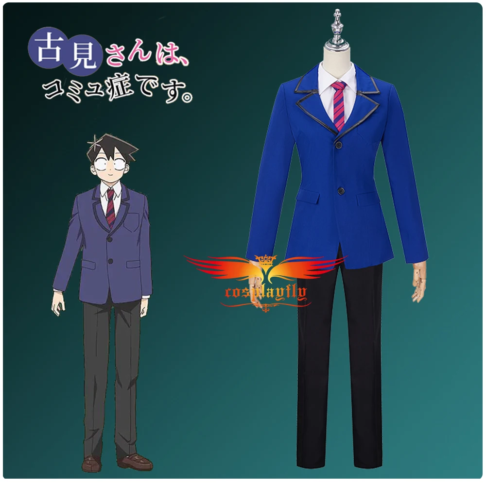 Disfraz de Tadano Hitohito para adultos, traje de Anime Komi no puede ...