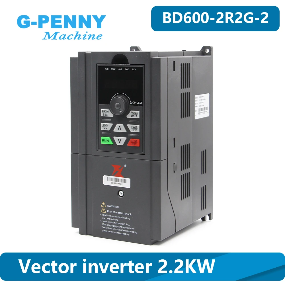 Fuling Brand Bd600 220v/ 380v 2.2kw Vfd Vector Frequency Drive Inverter ...