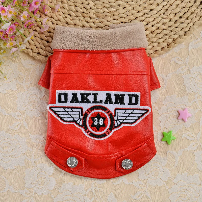 Warm Coats Dogs Windproof | Leather Jacket for Medium Dog | Winter ...