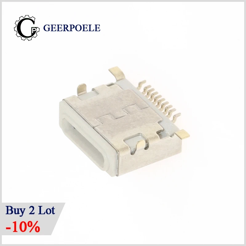 10 Pcs/lot Lightning Socket Iphone 10p 30v 2a Micro Usb Connectors ...