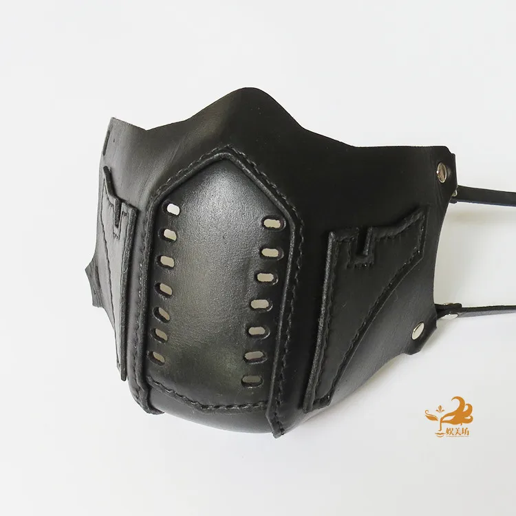Leather Motorcycle Face Mask