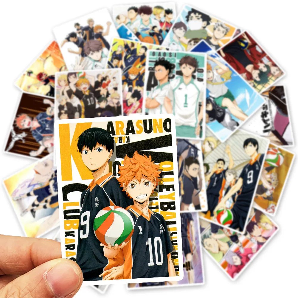 25Pcs Japanese Cartoon Haikyuu Poster Stickers for Fans Gift to Diy ...