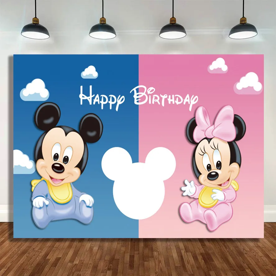 Baby Minnie Mouse 1st Birthday Wallpaper