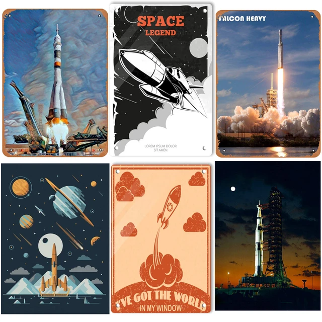 Vintage Space Rocket