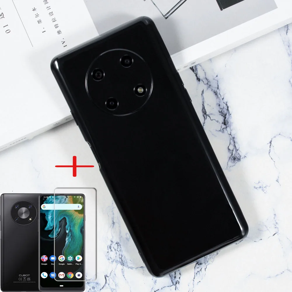 Original Protection Glass +Case Cover For Cubot Max 3 Tempered Screen ...