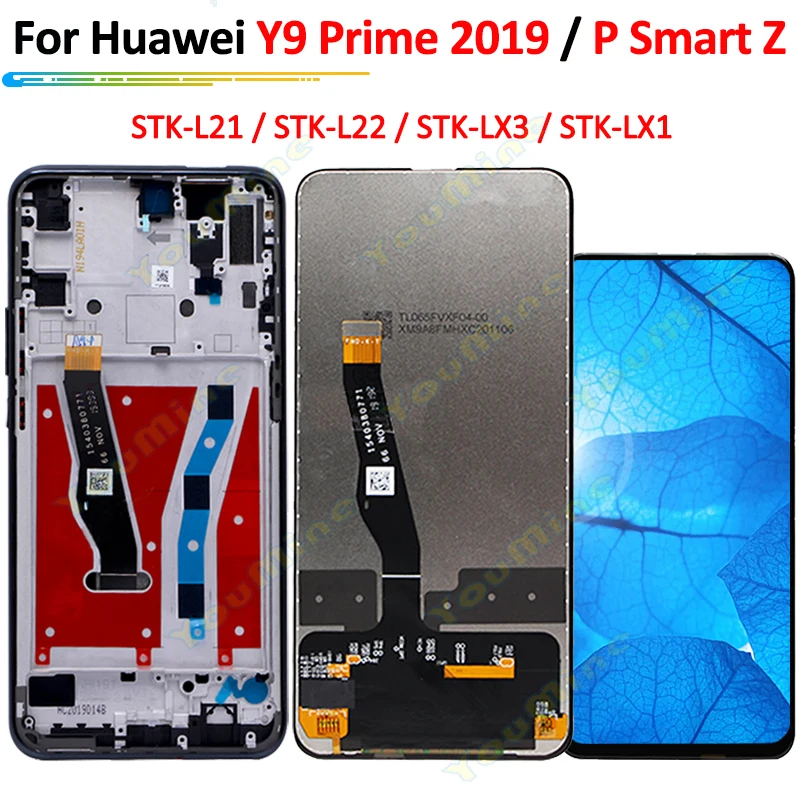 6-59-For-Huawei-P-Smart-Z-LCD-STK-LX1-Display-Touch-Screen-with-frame ...