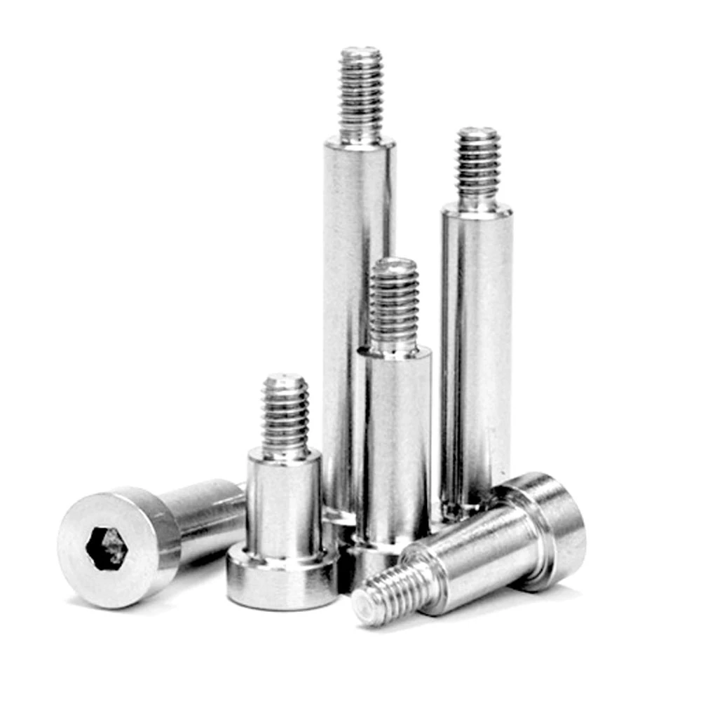 1/5pcs M3 M4 M5 M6 M8 M10 M12 304 A2 Stainless Steel Hex Hexagon Socket Cap Head Shoulder Roller ...