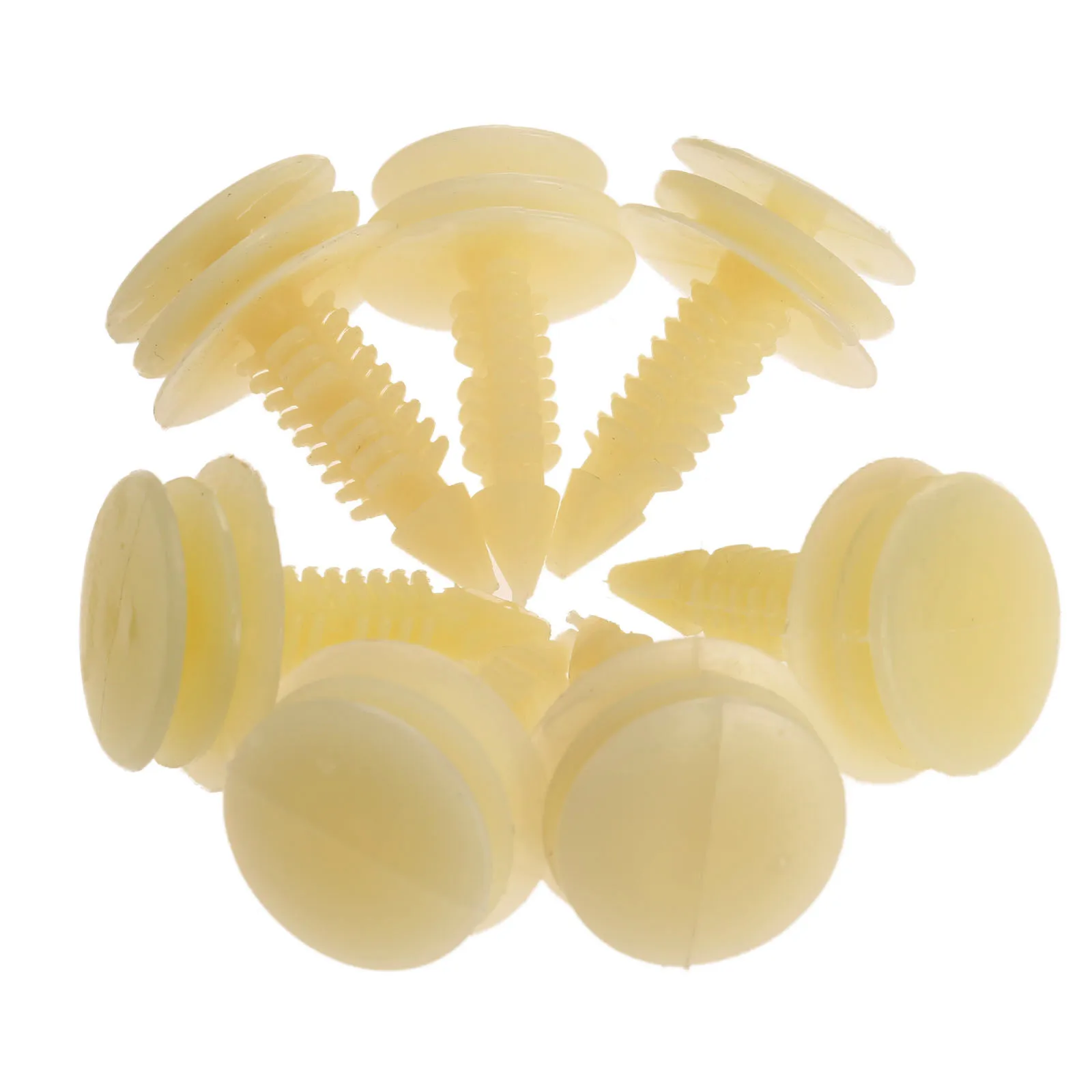 50Pcs Front Rear Door Trim Panel Clips Nylon Retainer Universal Bumper ...