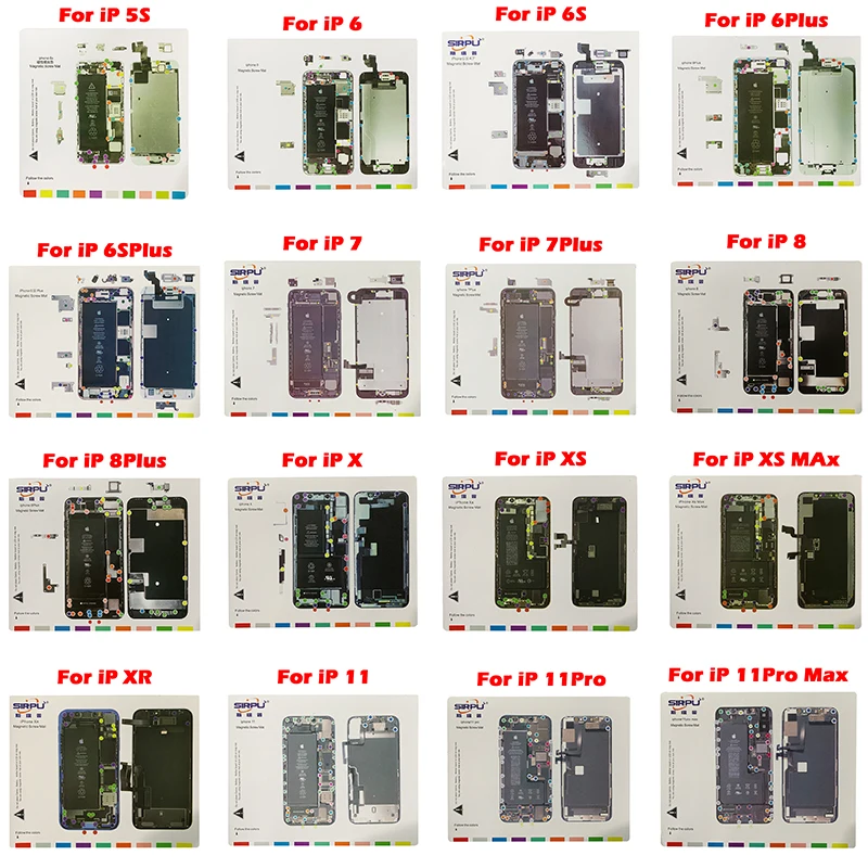 Iphone 5 Screw Diagram