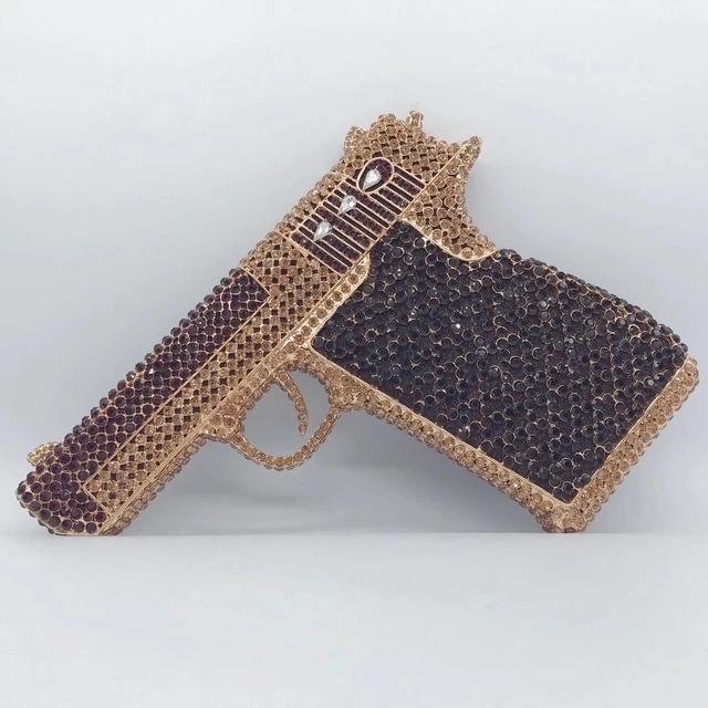 Diamond Encrusted Gun
