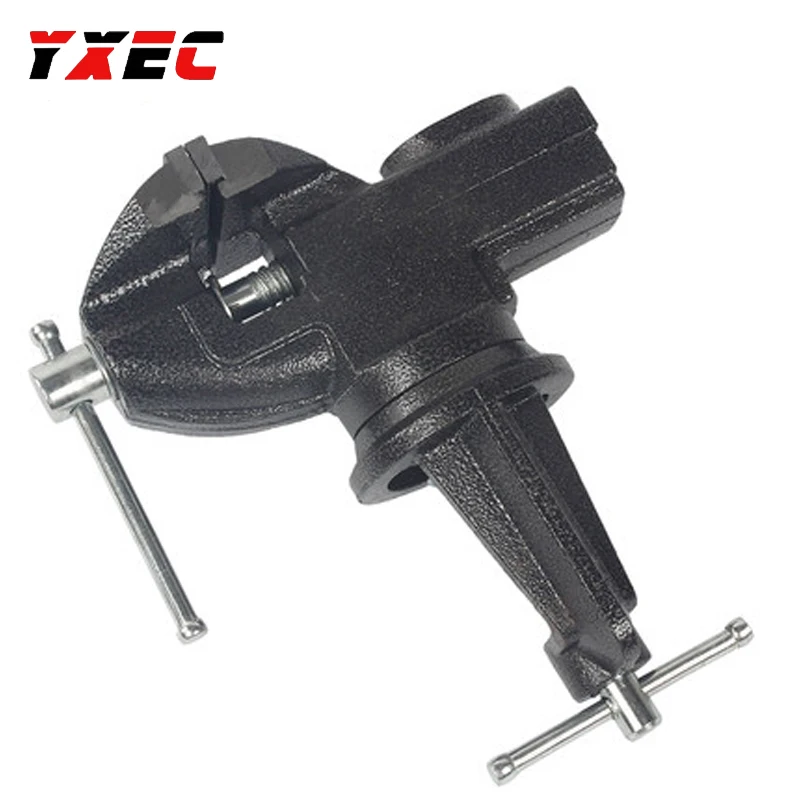 50mm Heavy Table Vise Bench Vice Universal Vise Desktop Vise 360 degree ...