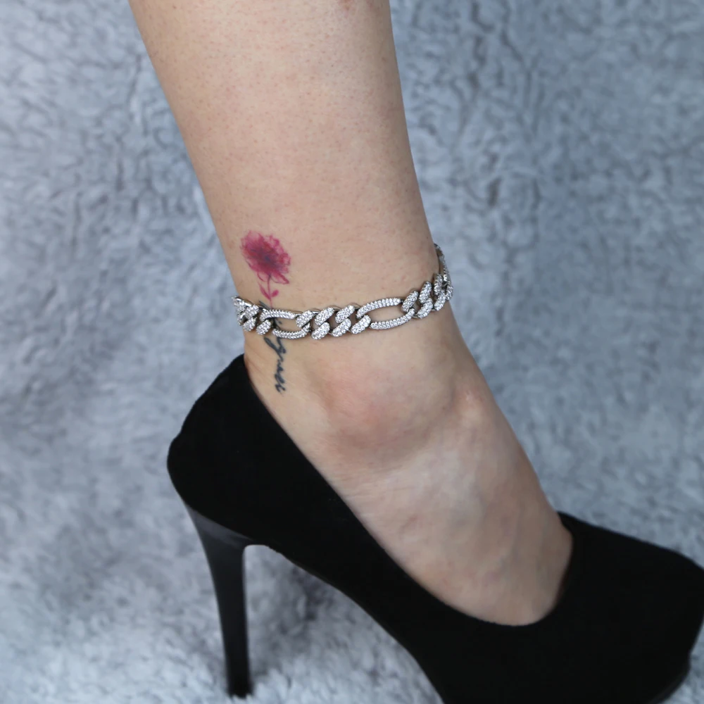 Ankle Bracelet Chain Tattoos