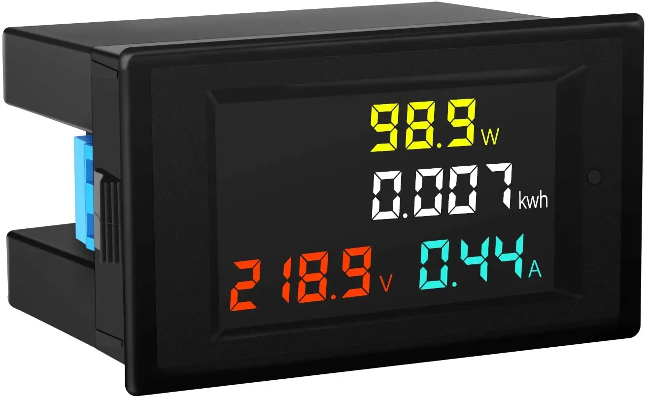 Multi Testers Digital Voltmeter Ammeter Watt Active Power Energy ...