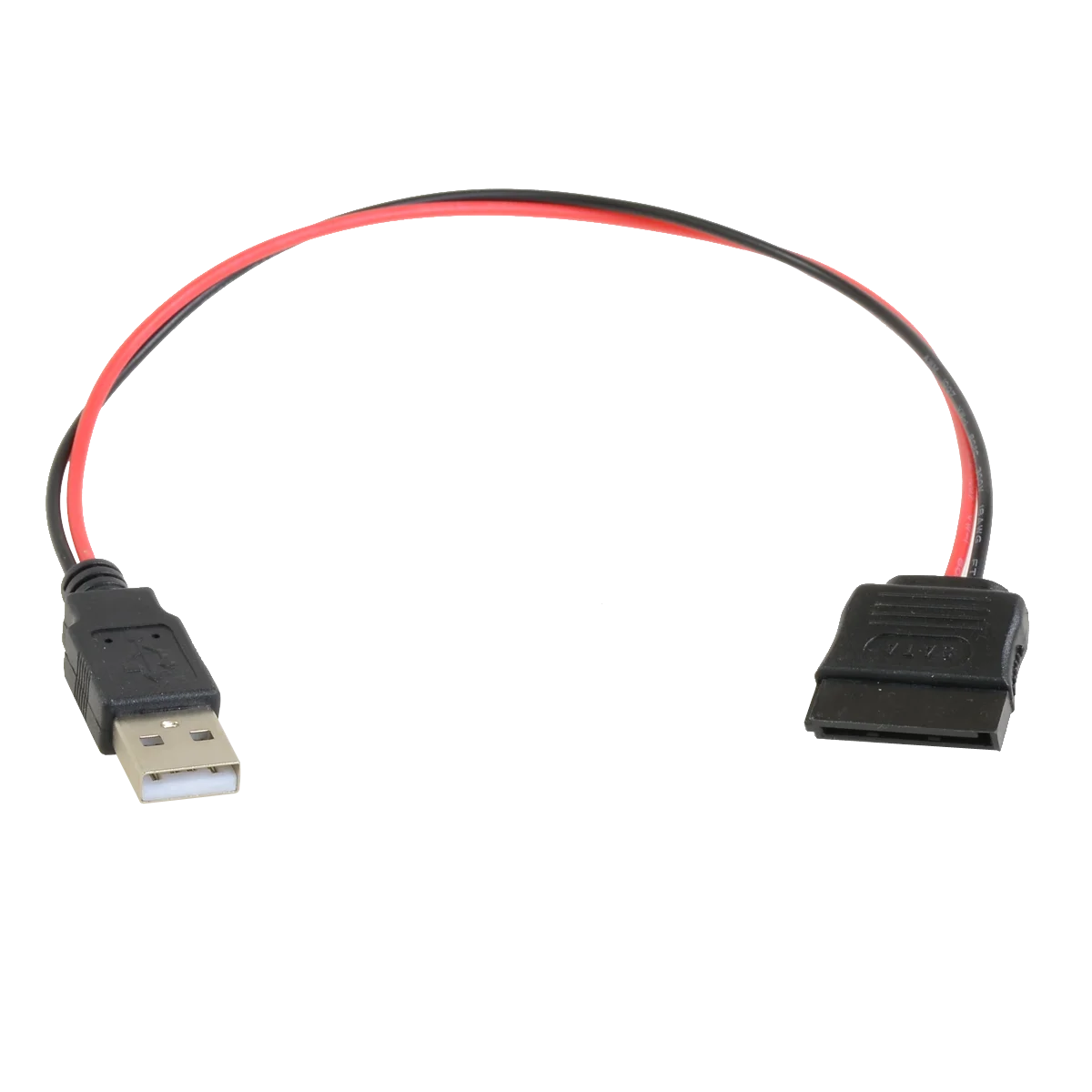 USB-Male-to-15Pin-SATA-Female-Adapter-Power-Cable-Cord-18AWG-30cm-for ...