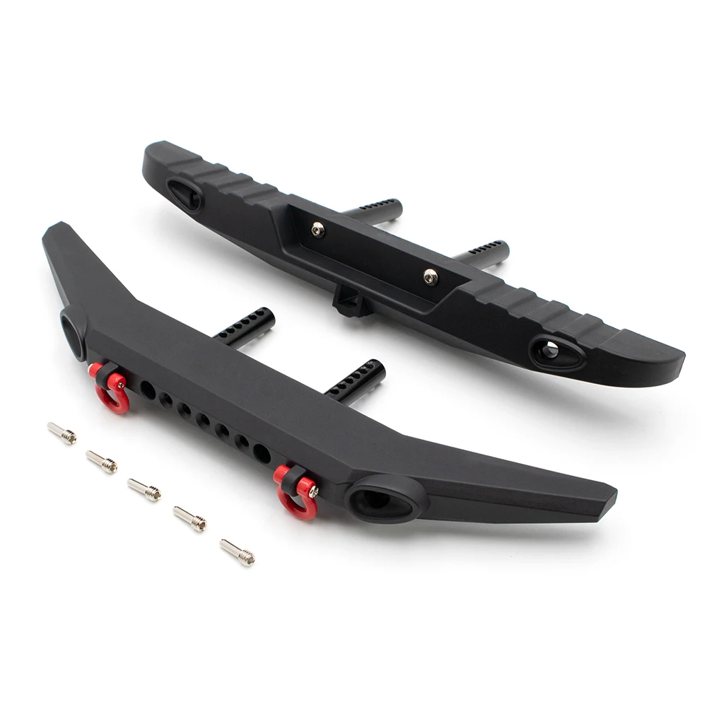KYX Racing Nylon avant et arrière pare chocs ensemble pour 1/10 RC ...