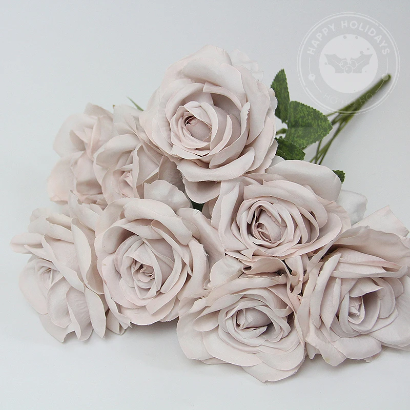 Grey And Pink Roses