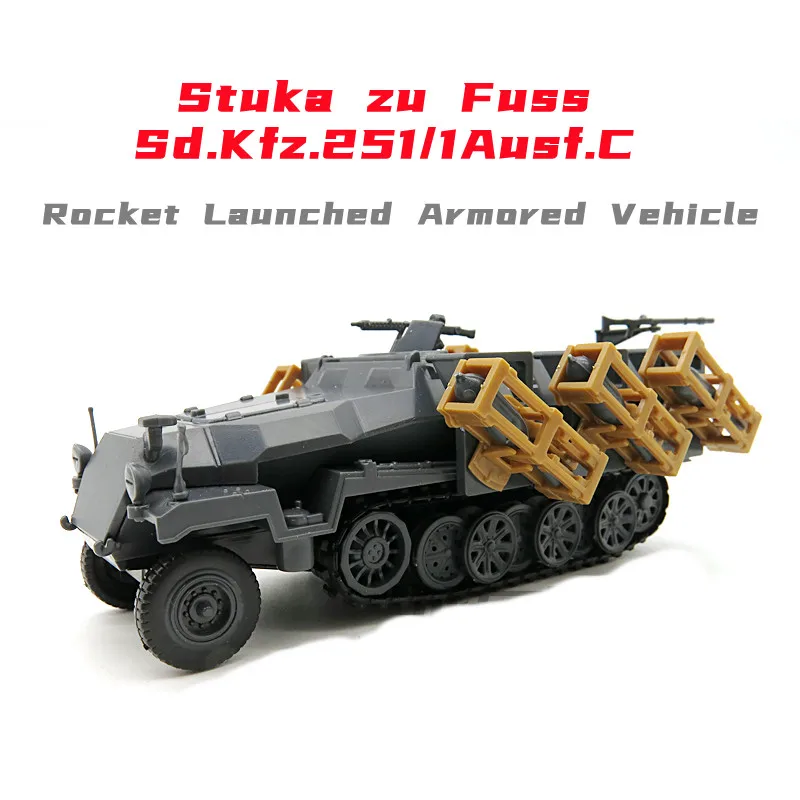 1/72 ww2 Stuka zu Fuss Assembly Model Rocket Launched Armored Vehicle ...