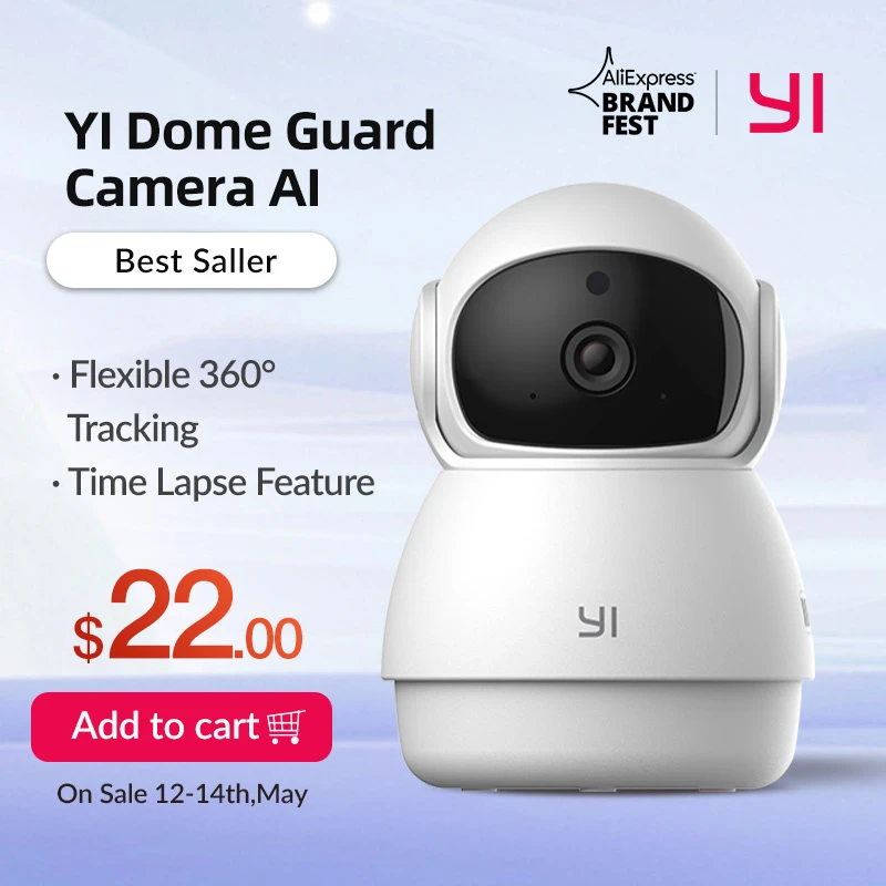 Kamera IP YI Dome Guard Camera 1080P z Polski za $20.90 / ~80zł ...