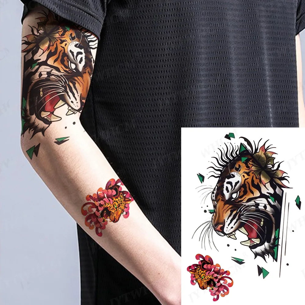 Colored Arm Tattoos For Men
