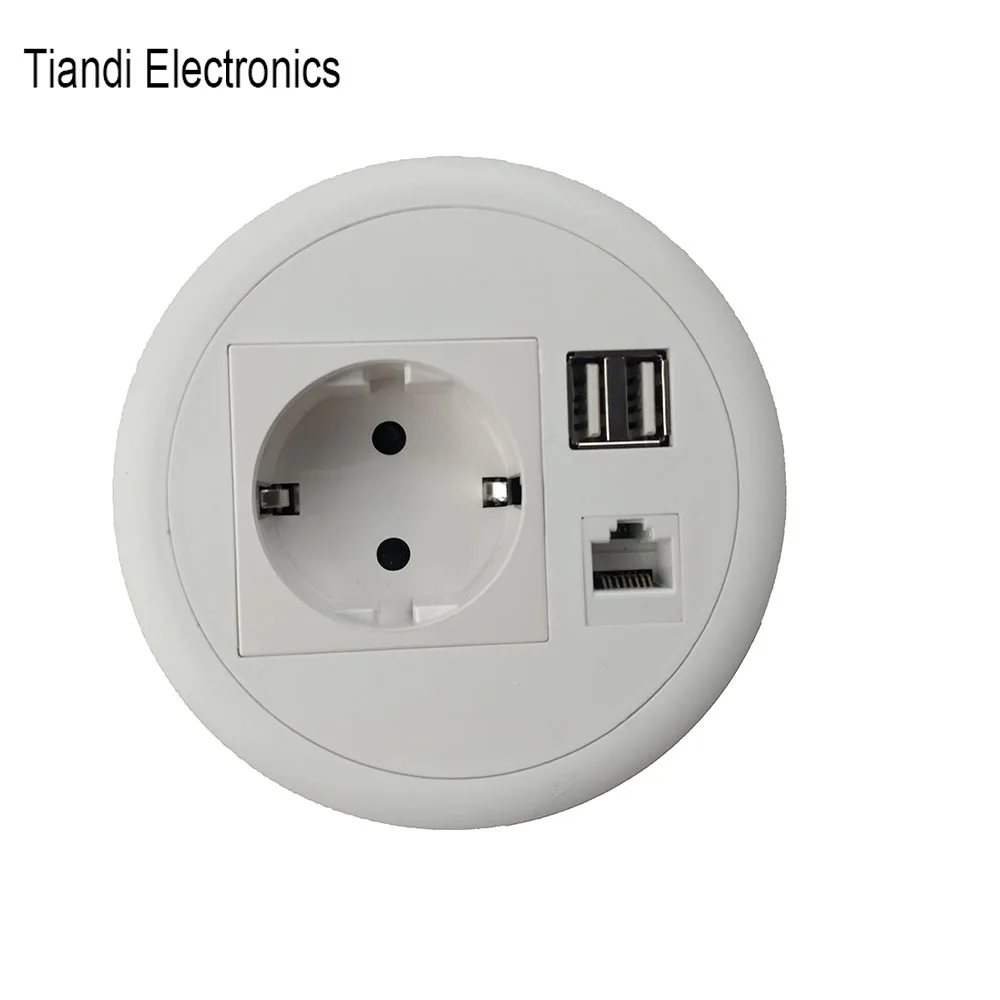Office Table Power Outlet | Office Electric Outlet | Plug Office Desk ...