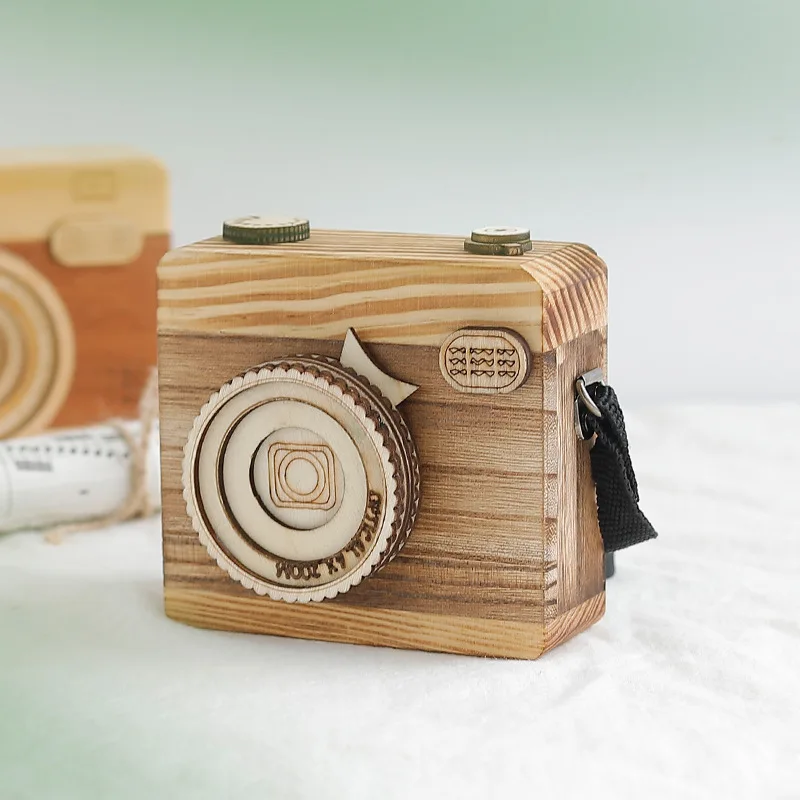 Toys Pretend Play Toys & Games wooden handmade camera Wooden toy camera ...