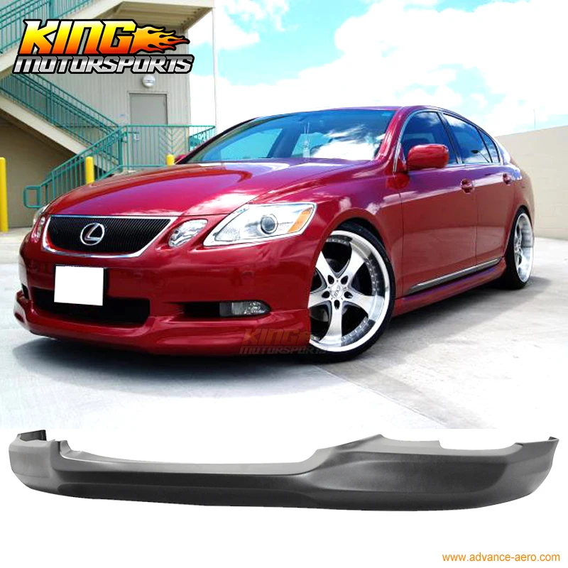 Fit For 06 07 Lexus GS300 GS350 GS430 PU Front Bumper Lip Spoiler ...