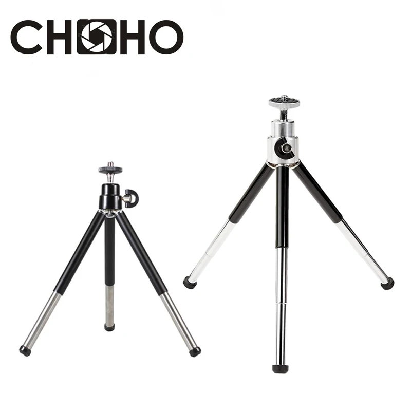 Aluminum-Mini-Tripod-light-Table-Stand-Extendable-3-Joint-tripode-Phone ...