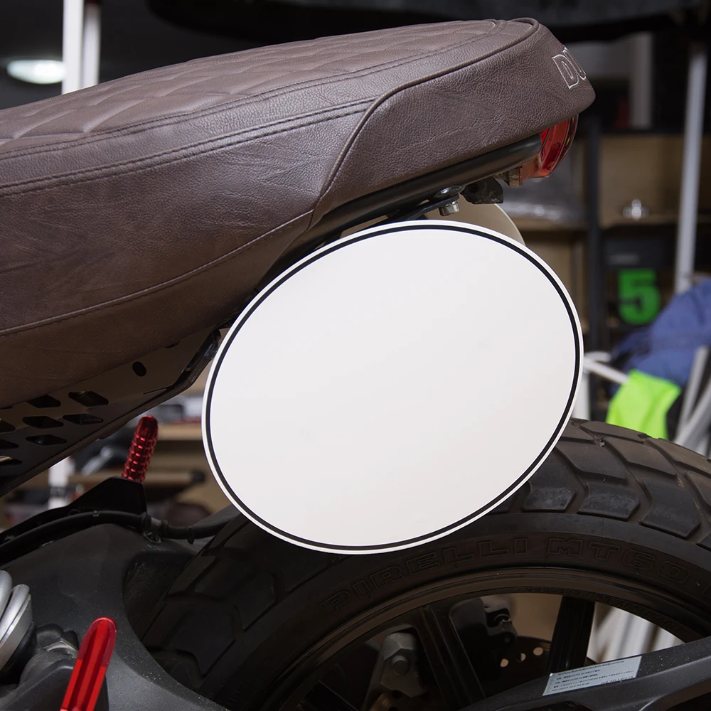 Ducati Cafe Racer Number Plate | Reviewmotors.co