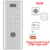 Smart Glass Door Biometric Fingerprint Lock Rfid Card Code Remote ...