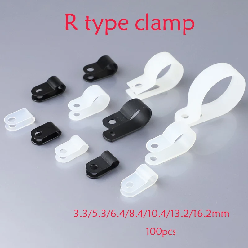 Cable Hose Clamp Clips Clip | Cable Clamp Connector Nylon | Nylon Hose Fasteners Cable - Cable ...