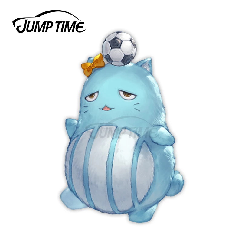 Jump Time 13 x 9.6cm For Granblue Fantasy GBF Blue Striped Creature Car ...