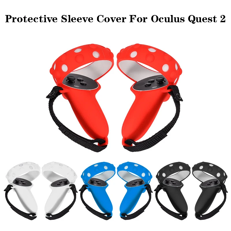 Protective-Cover-For-Oculus-Quest-2-VR-Touch-Controller-Silicone-Cover ...
