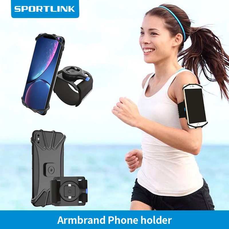 SPORTLINK Universal Running Armband Sports Wristband Phone Holder Mount ...