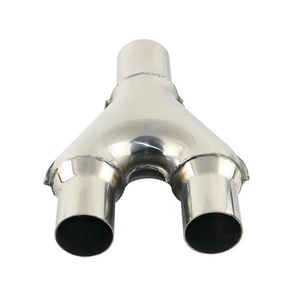 JZZ 51mm/57mm/63mm Inelt/Outlet Universal Stainless Steel Modified Car ...