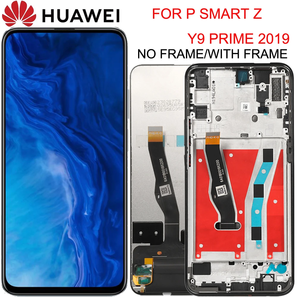 Original 6.59 inch For Huawei Y9 Prime 2019 / P Smart Z LCD Display STK ...