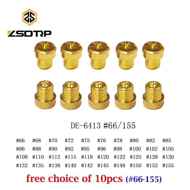 ZSDTRP 10pcs Carburetor Main Jet 6mm Thread for Dellorto Carburetor ...